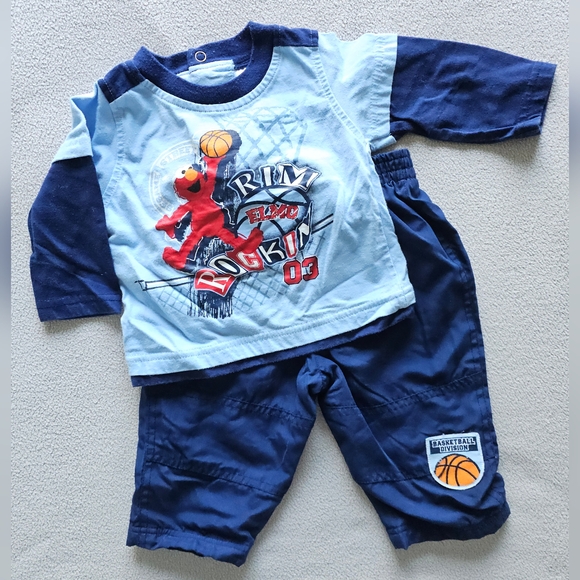 Sesame Street | Matching Sets | Sesame Street Baby 2piece Elmo ...
